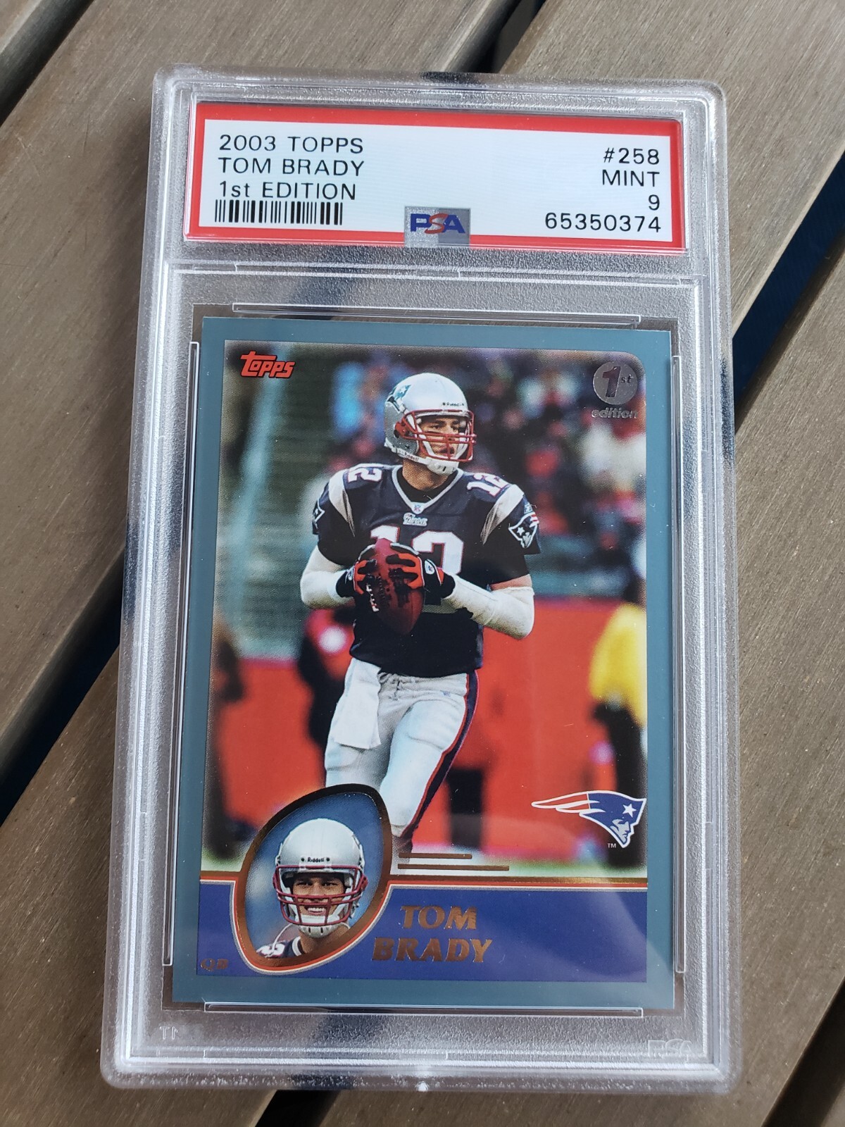 2003 Topps - Tom Brady #258 1st Edition for sale online | eBay
