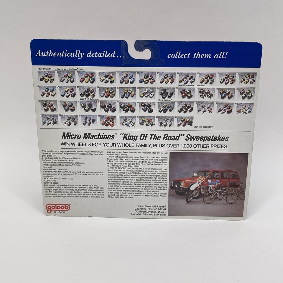 Micro Machines Tank Collection #1 Colored Military Tanks NEW SEALED ...