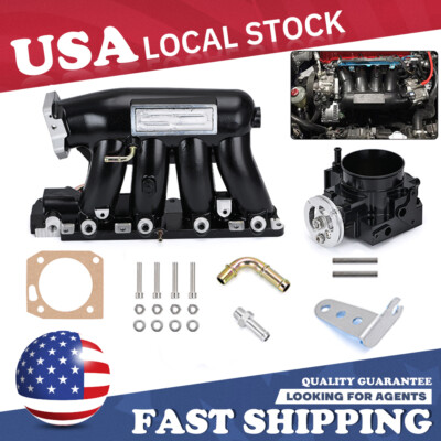Base Intake Manifold With Throttle Body For 06-11Civic Si K20 Z3 04-08 ...