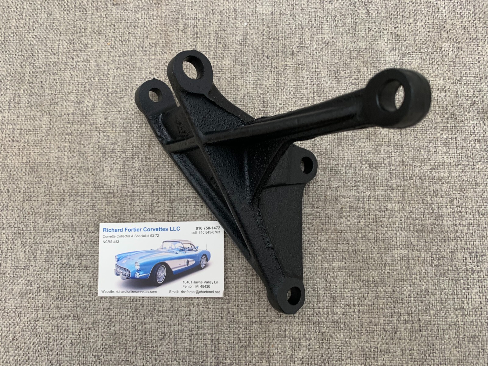 1965 Corvette 396 Alternator Mounting Bracket NOS GM# 3863138 SKU 1290 ...