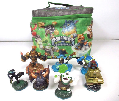 Lot of 7 Skylanders Swap Force Figures + Carrying Case | eBay