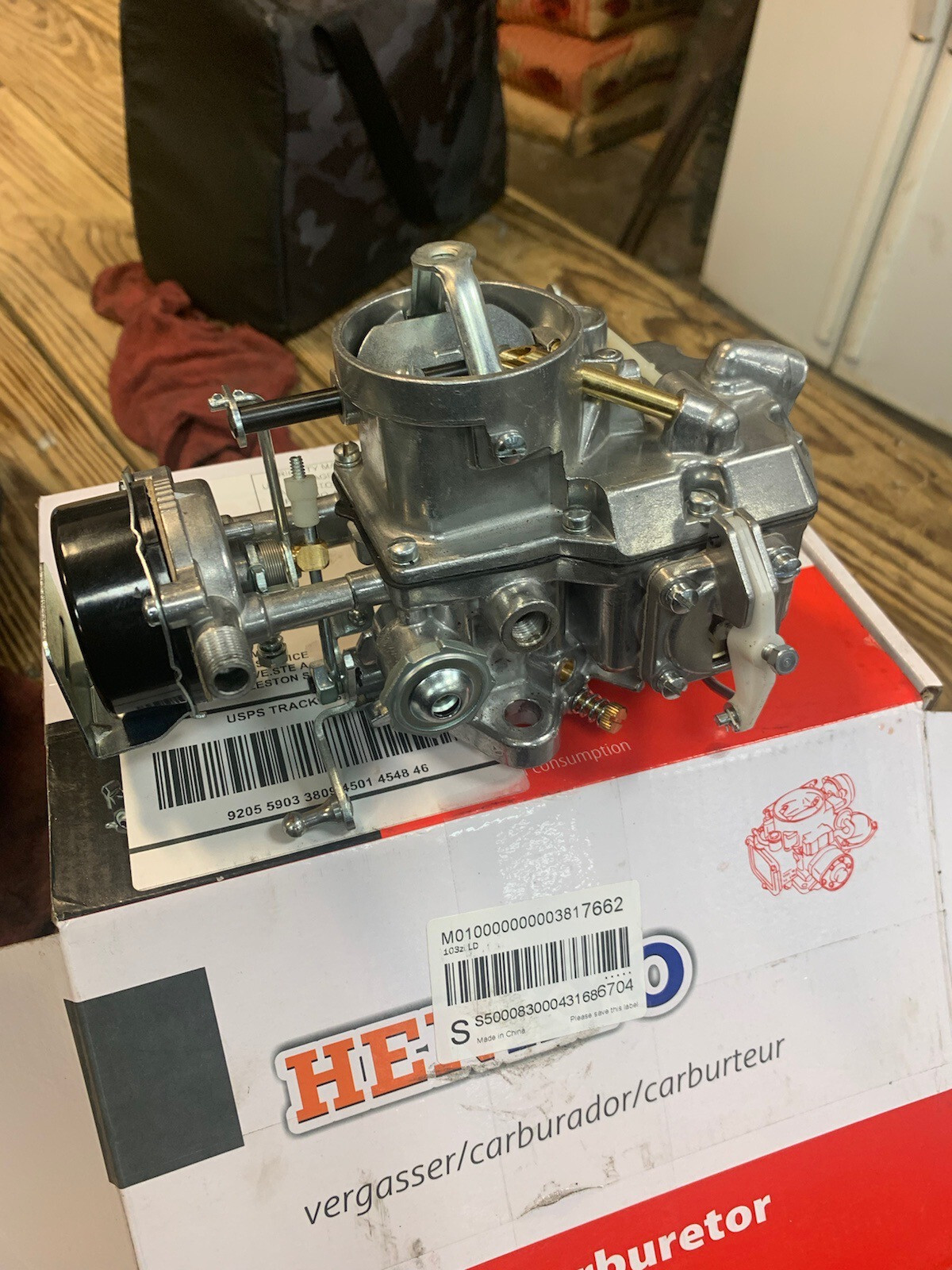 Ford Autolite 1100 Carburetor 1963-68 Mustang 200 Cid Inline 6 Cyl ...