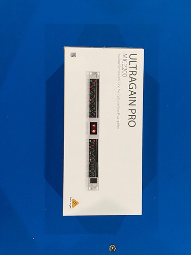 Behringer Ultragain Pro MIC2200 MIC 2200 Tube Microphone/Line ...