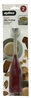 Zyliss Handle Quick Milk Frothier In Red, Not Included Batteries | eBay