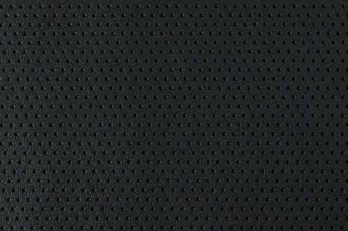 Black Perforated Textured Auto Home Faux Leather Vinyl Pleather ...