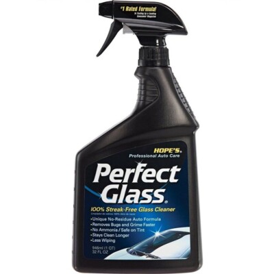 Hope's Perfect Glass Automotive Glass Cleaner 32 fl oz. Safe on Tint | eBay