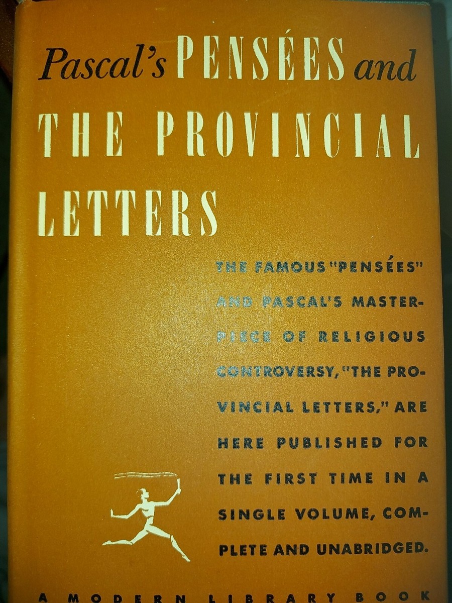 Pensees Blaise Pascal Pensées