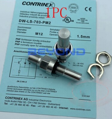 QTY: 1 FOR Continex Inductive Proximity Switch Sensor DW-LS-703-PM2 NEW ...