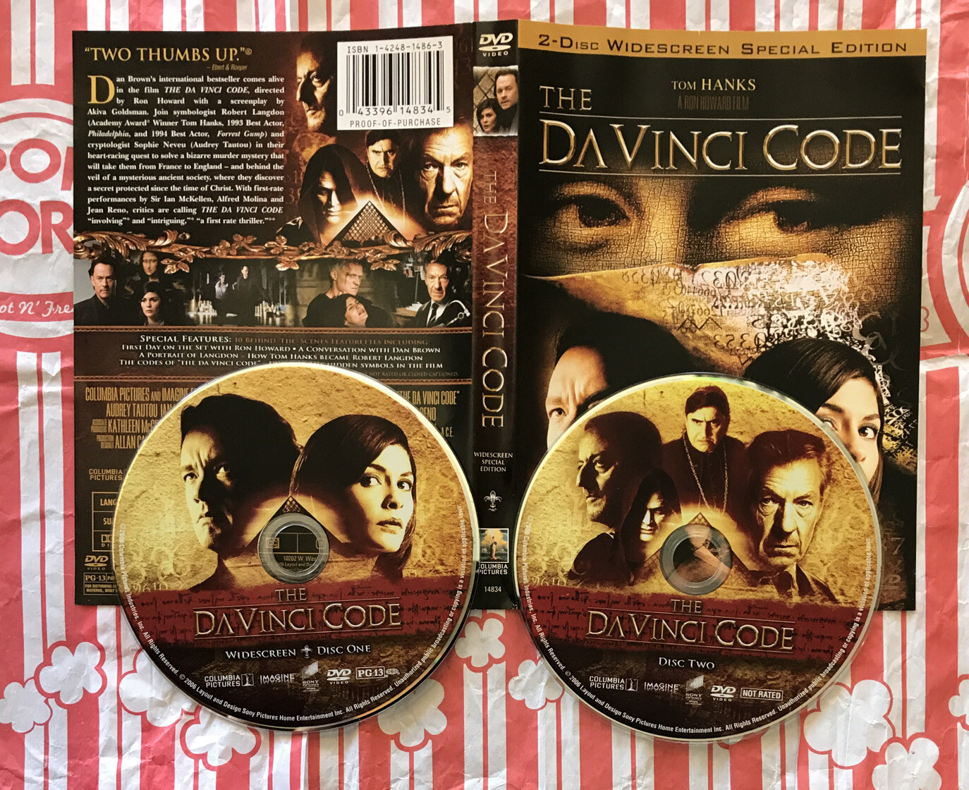The DaVinci Code (2006, 2-Disc Set, Widescreen Special Edition) DVD ...