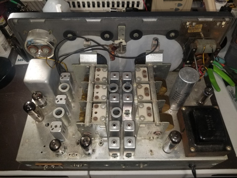 RARE HAMMARLUND HQ-105TR GENERAL COVERAGE RECEIVER / C.B. TRANSMITTER ...