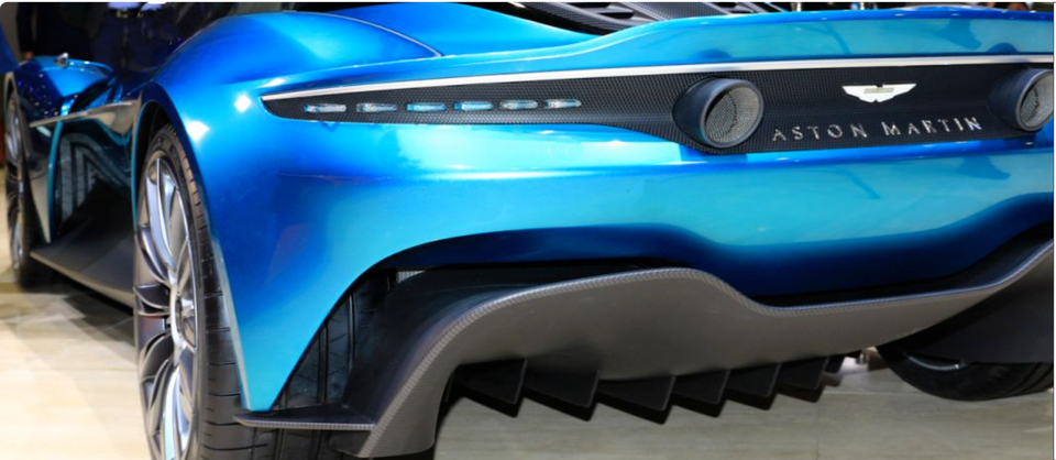 Aston Martin Race Car Racing Hypercar Concept Custom Built LARGE 1 ...