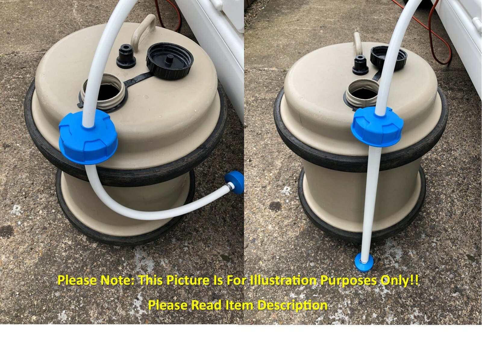 AquaStraight Caravan Water Inlet Hose Pipe Straightener Aquaroll ...