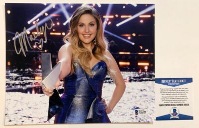 2019 The Voice Winner Maelyn Jarmon Signed 8x10 Photo A Autograph BAS ...