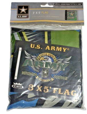 U.S. Army Flag Defending Freedom Since 1775 - 3’ x 5’ Flag With ...