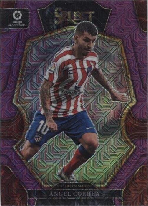 2022-23 Panini Select La Liga - Mezzanine Angel Correa #110 Purple Mojo ...