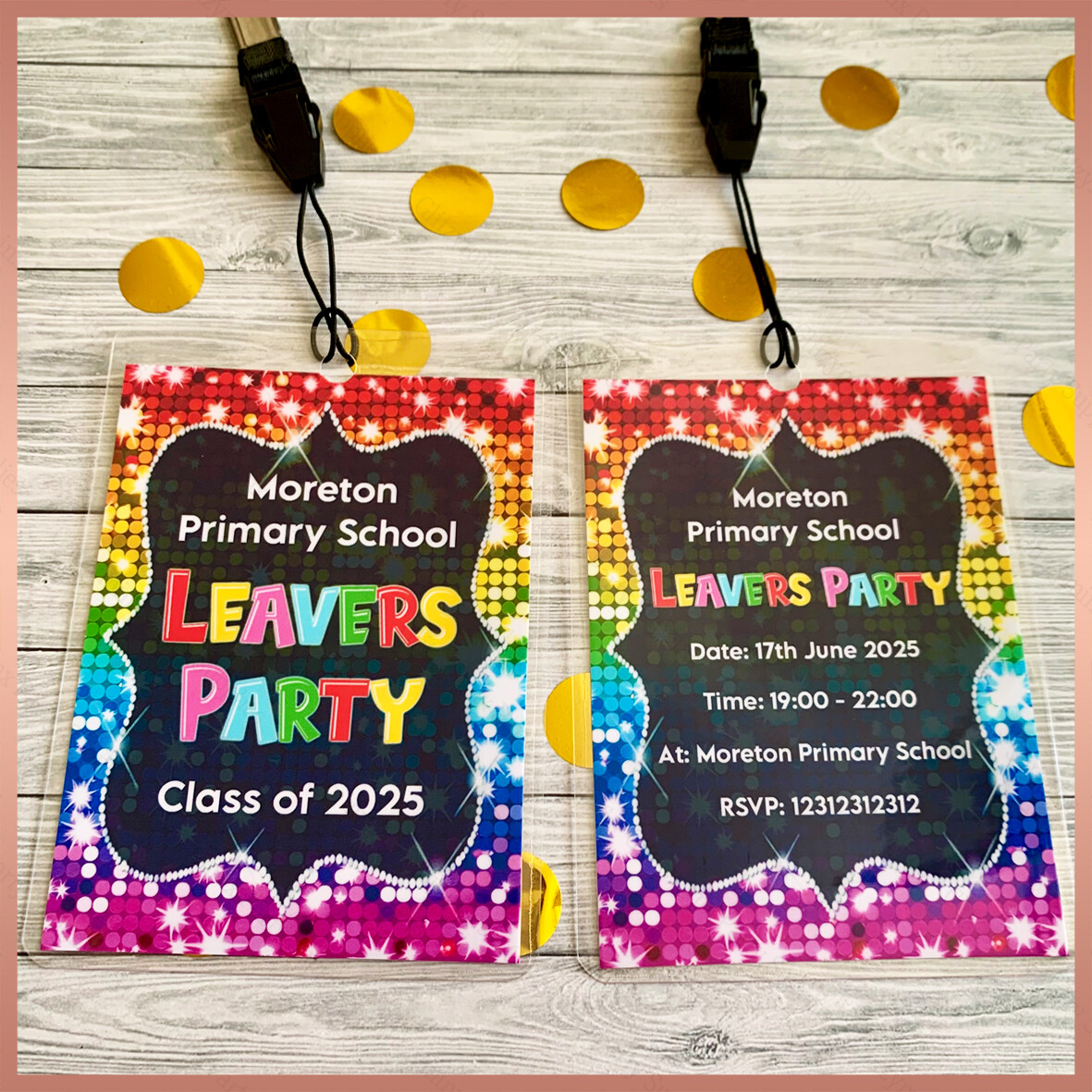 Leavers School Party Invitation Childrens Entertainer And DJ Hire For
