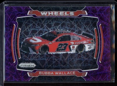 2021 Panini Prizm Racing Wheels Purple Velocity Prizm #112/199 Bubba ...
