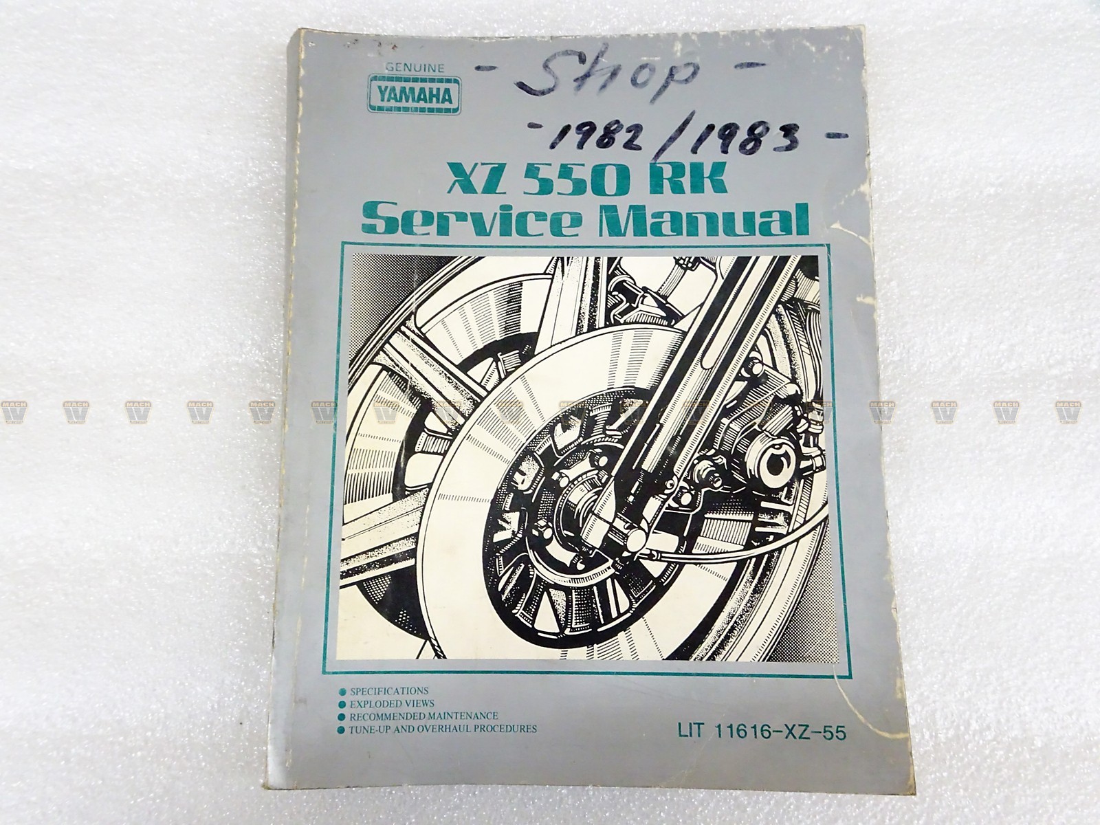 Yamaha LIT-11616-XZ-55 Service Manual XZ XZ550RK | eBay