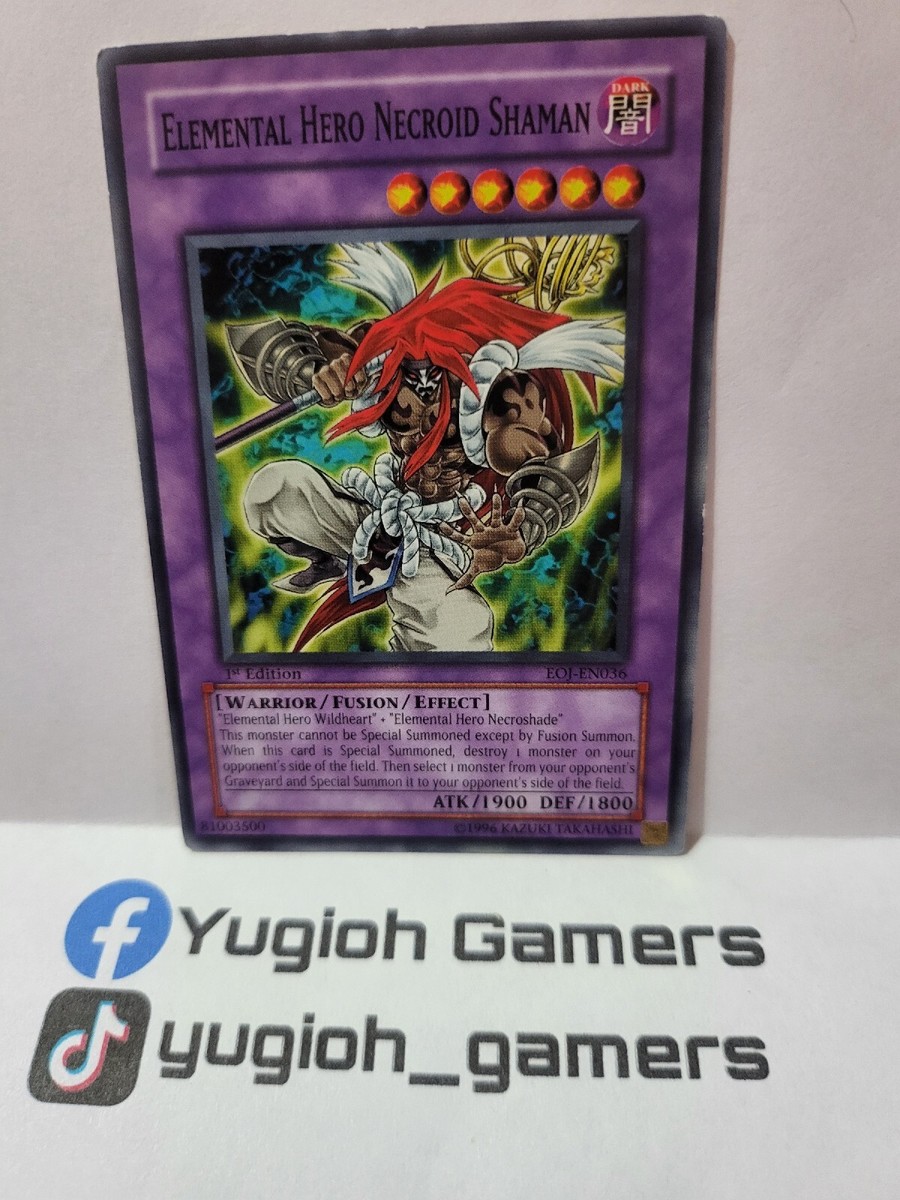 Elemental Hero Necroid Shaman Elemental Hero Necro Knight Fusion