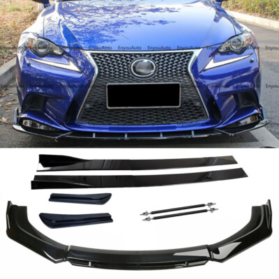 For Lexus ES250 ES300 ES350 Front Bumper Lip 86" Side Skirt Rear Bumper ...
