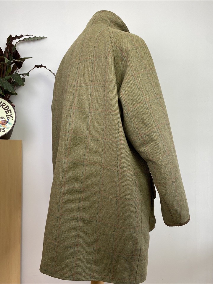CHRYSALIS Men’s Chiltern Tweed FIELD COAT Jacket (XL) Hunting Country ...