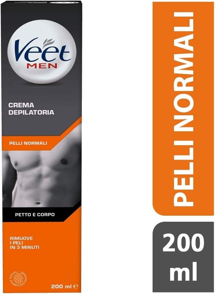 Veet for Men Hair Removal Gel Cream, Chest And Body Hair Removal Cream ...