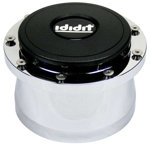Ididit Chrome 9 Bolt Steering Wheel Adapter with Horn Button | eBay