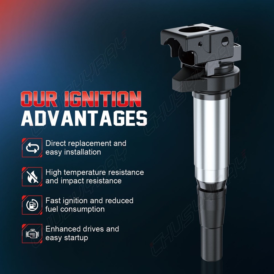 ⭐4PCS Ignition Coils For Toyota Sienna 2007-2015 3.5L UF487 UF-598 | eBay