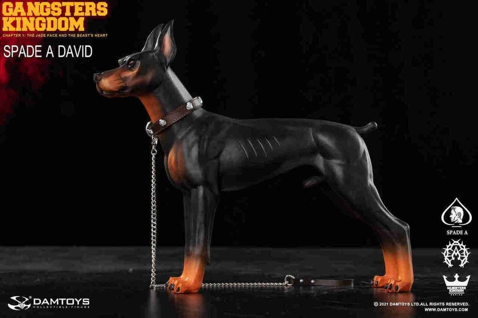 1/6 Scale Gangsters Kingdom - Spade David w/Doberman COMBO - MINT IN ...