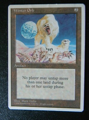 WINTER ORB : MTG : 5TH EDITION : VERY FINE/NEAR MINT : 1997 : SEE PHOTO ...