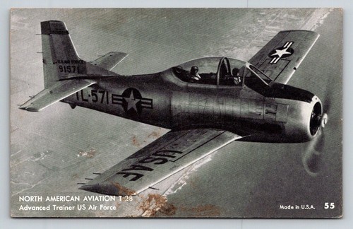 North American Aviation T 28 Advanced Trainer US Air Force Arcade ...