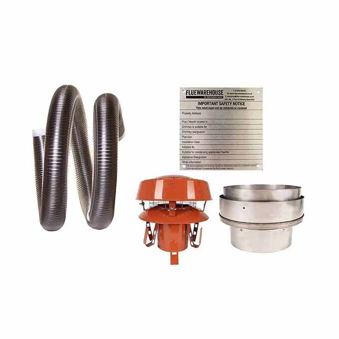 Wood Stove Chimney Liner Kits Stainless Steel Chimney Liner Kits For