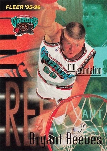 Bryant Reeves Firm Foundation Fleer 1995-96 Basketball Card #347 | eBay