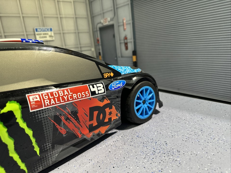 NEW HPI KEN BLOCK GYMKHANA FORD FIESTA ST WR8 RS Focus 1/8 Rally 2013 ...