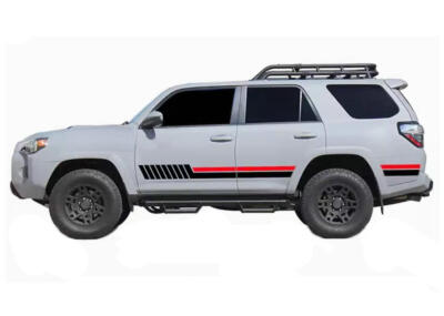 Fit For Toyota 4Runner Car Sticker Graphics Side Skirt Stripes Vinyl ...