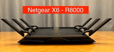NETGEAR Nighthawk X6 - R8000 - 3200 Mbps 5 Port Mbps Tri-Band Wireless ...