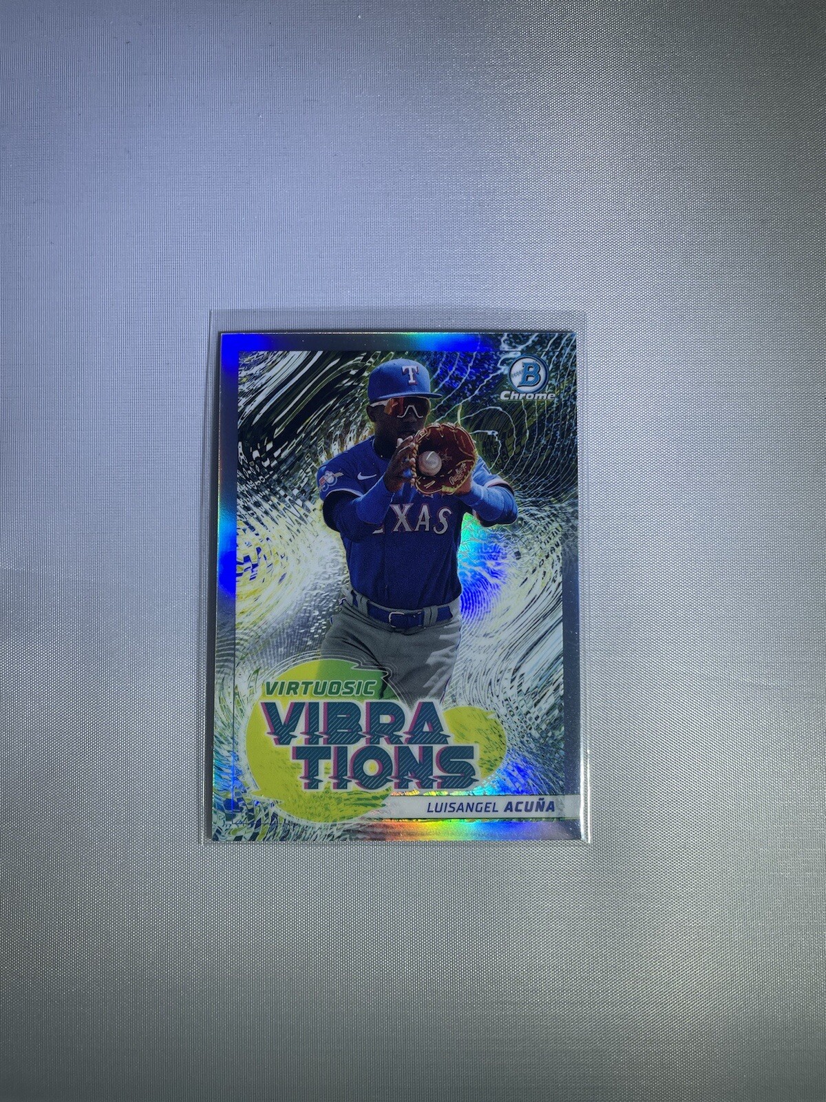 2022 Bowman - Virtuosic Vibrations #VV-19 Luisangel Acuna (RC) for sale ...