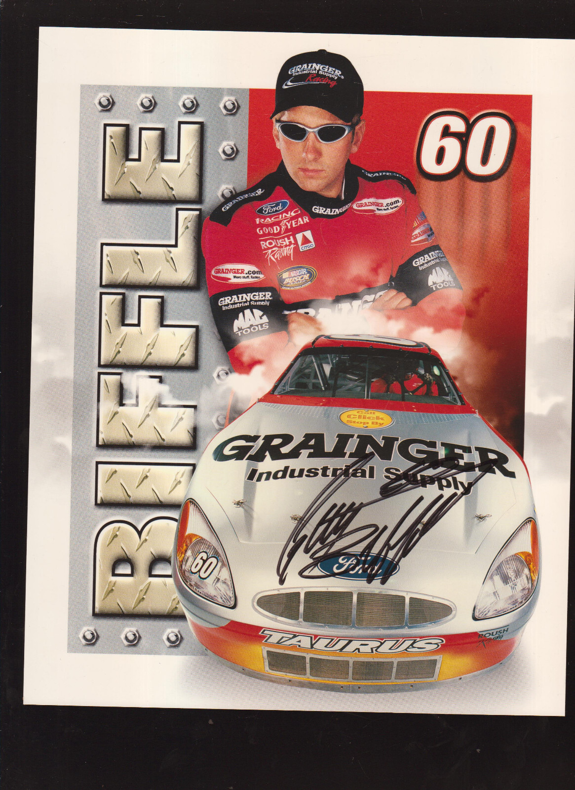 8 LOT GREG BIFFLE NASCAR HAND SIGNED AUTOGRAPH 8X10 POSTCARDS | eBay