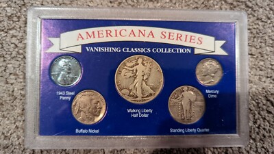 5 COIN LOT AMERICANA SERIES VANISHING CLASSICS COLLECTION 3-SILVER PCS ...
