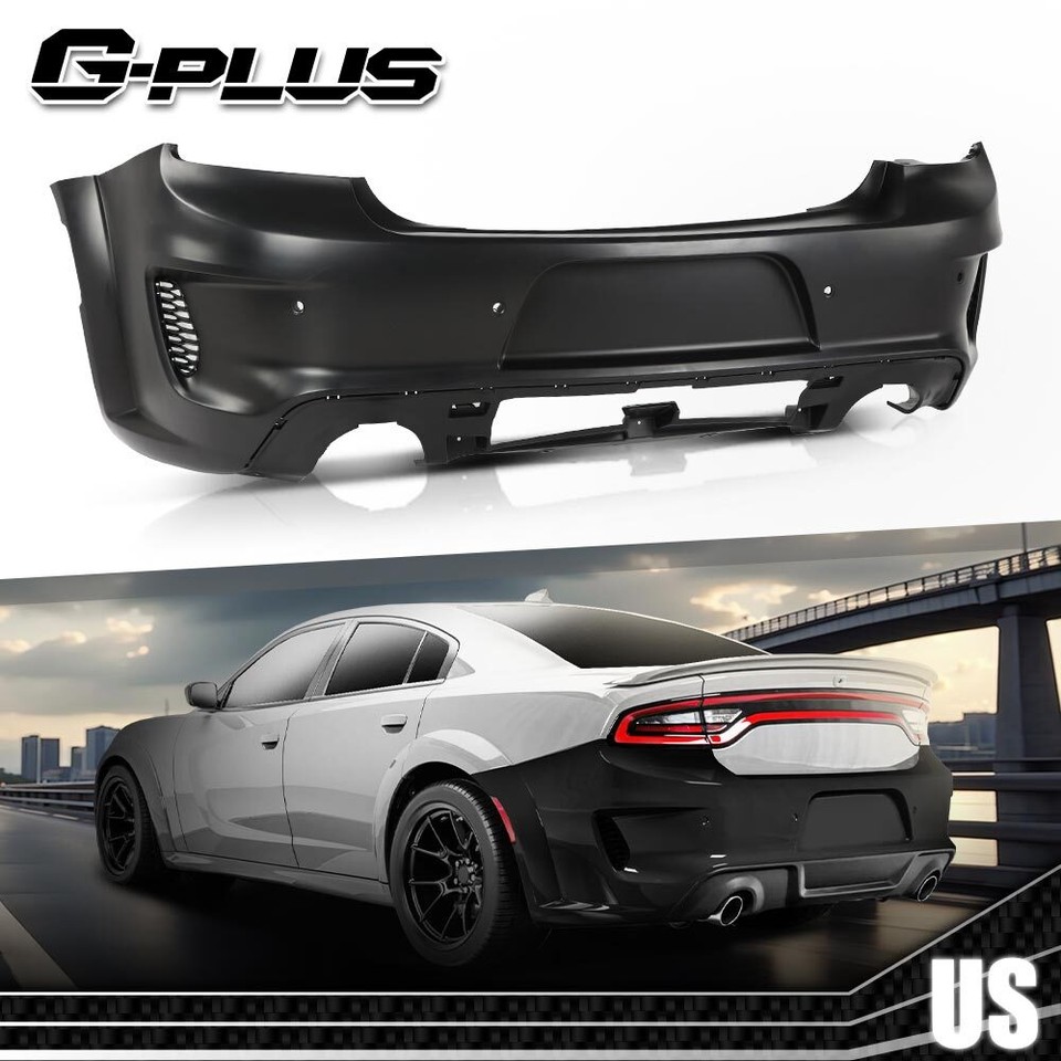 Fit For 2020-2023 Dodge Charger Rear Bumper Cover Fascia CH1100A56 ...