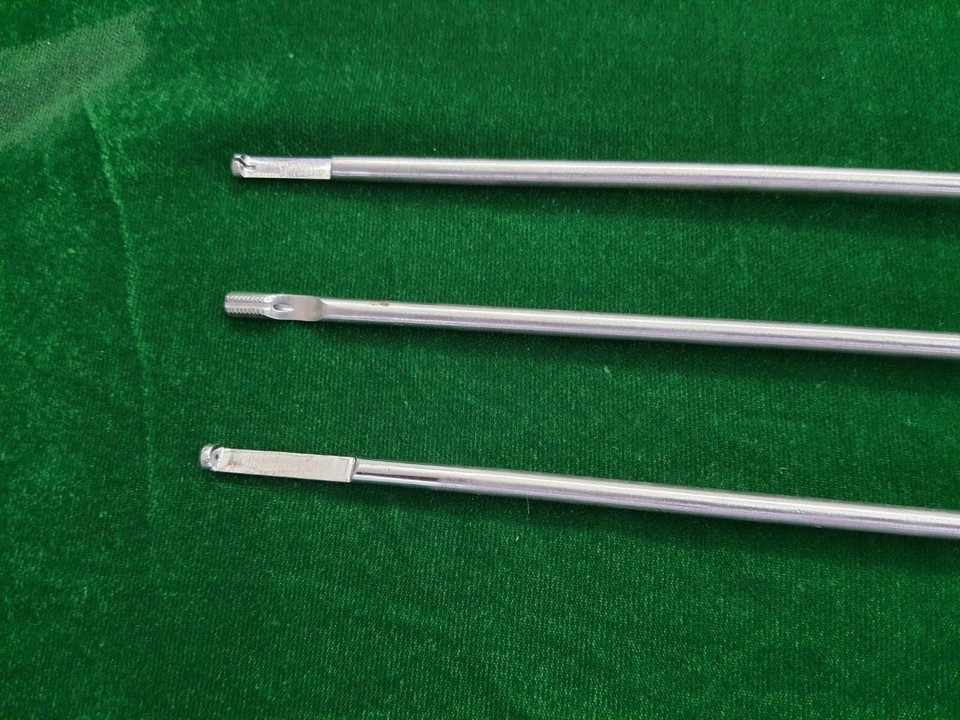 3pc Laparoscopic Knot Pusher Cutter 5mmx330mm Endoscopy Surgical ...