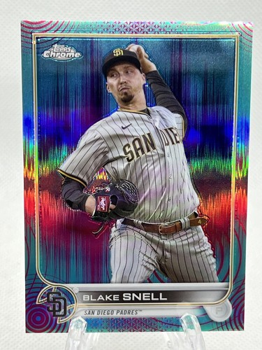 2022 Topps Chrome Sonic-Aqua/Pink Sonic Pulse Refractor #196 Blake ...