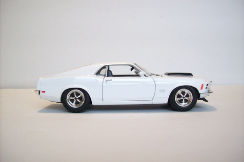 MOTOR MAX 1970 Mustang BOSS 429 in White! 1/24, Near Mint! | eBay