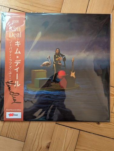 Kim Deal Nobody Loves You More Orange Vinyl Signed Autographed Numbered ...