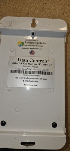 Titan Controls 'Atlas 1' Co2 Controller W/ Regulator | eBay
