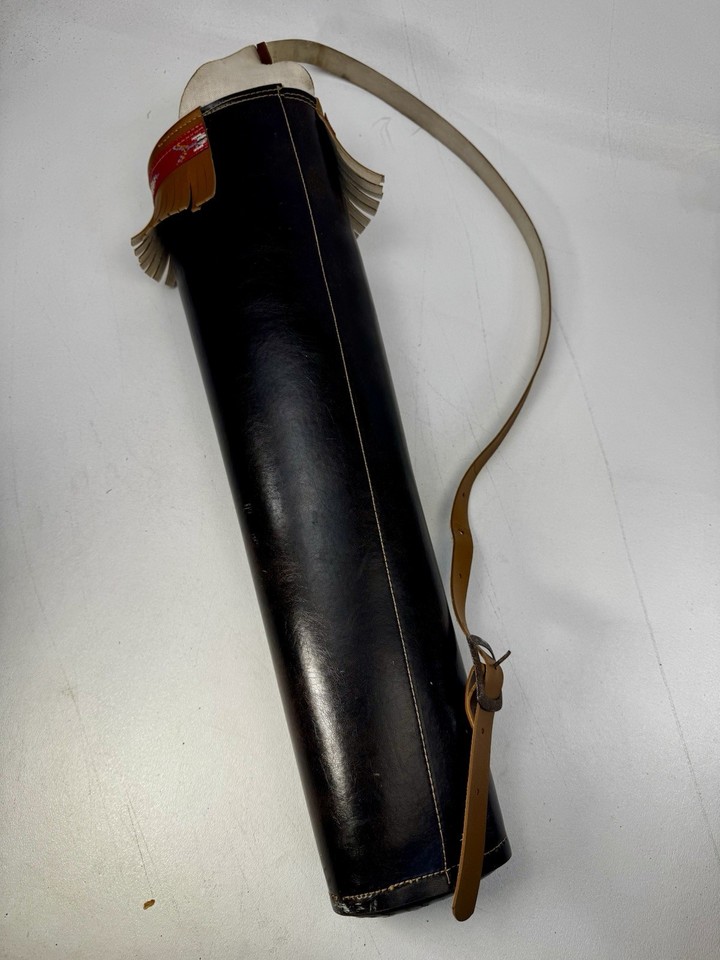 Vintage Shakespeare Parabow Archery Arrow Quiver Carrier 20" Made in ...