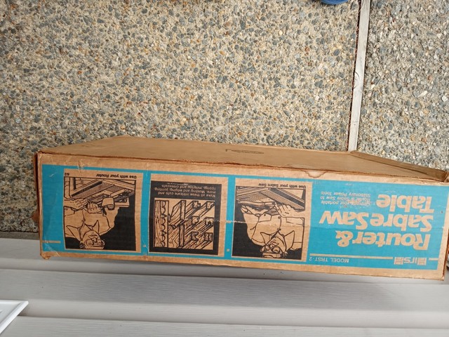 Vintage 1985 Hirsh Router & Sabre Saw Table Trst-2 BRAND for sale ...