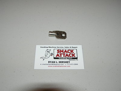 PEPSI SODA VENDING MACHINE PAA19 TUBULAR KEY - New / Free Ship! | eBay