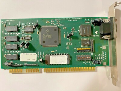 RARE VINTAGE 1991 CARDINAL TECHNOLGIES VGA500+ 16-BIT ISA VGA CARD ...