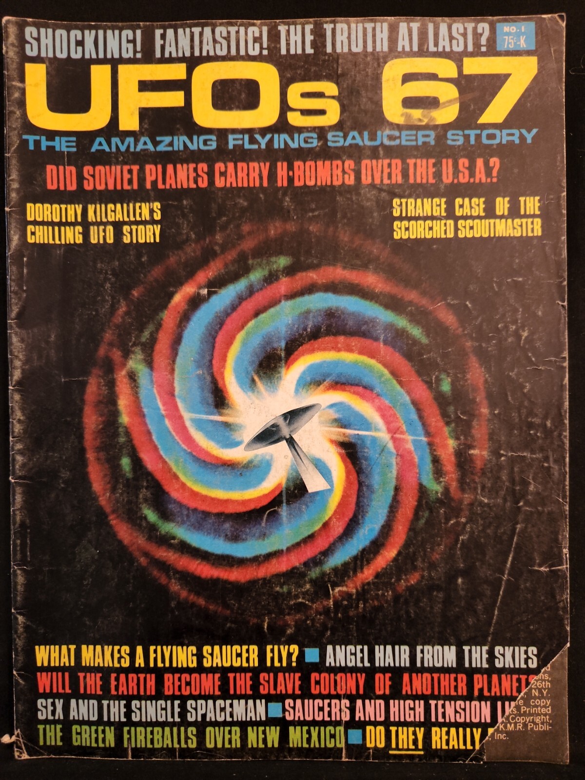 UFOs 67 UFO Magazine #1 1967 The Amazing Flying Suacer Story | eBay